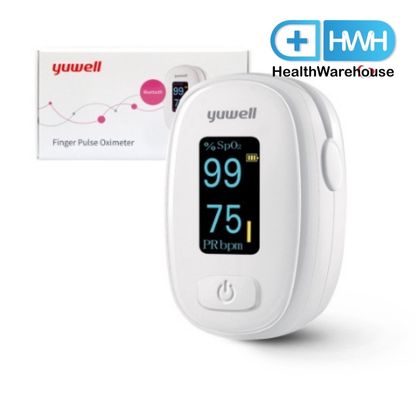 Yuwell เครื่องวัดออกซิเจน ปลายนิ้ว YX310 Pulse Oximeter - Health Warehouse